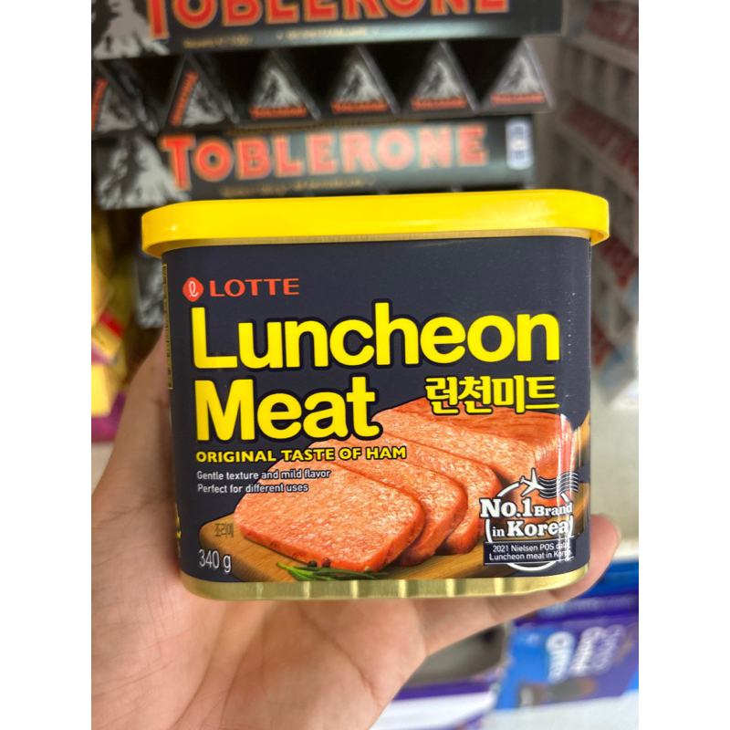 Lotte Luncheon Meat 340g | Shopee Philippines