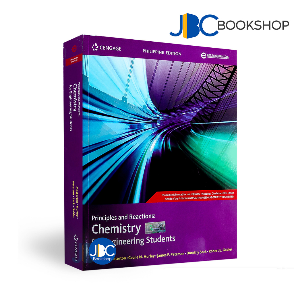 Principles and Reactions: Chemistry for Engineering Students by Masterton, et al. | Shopee ...