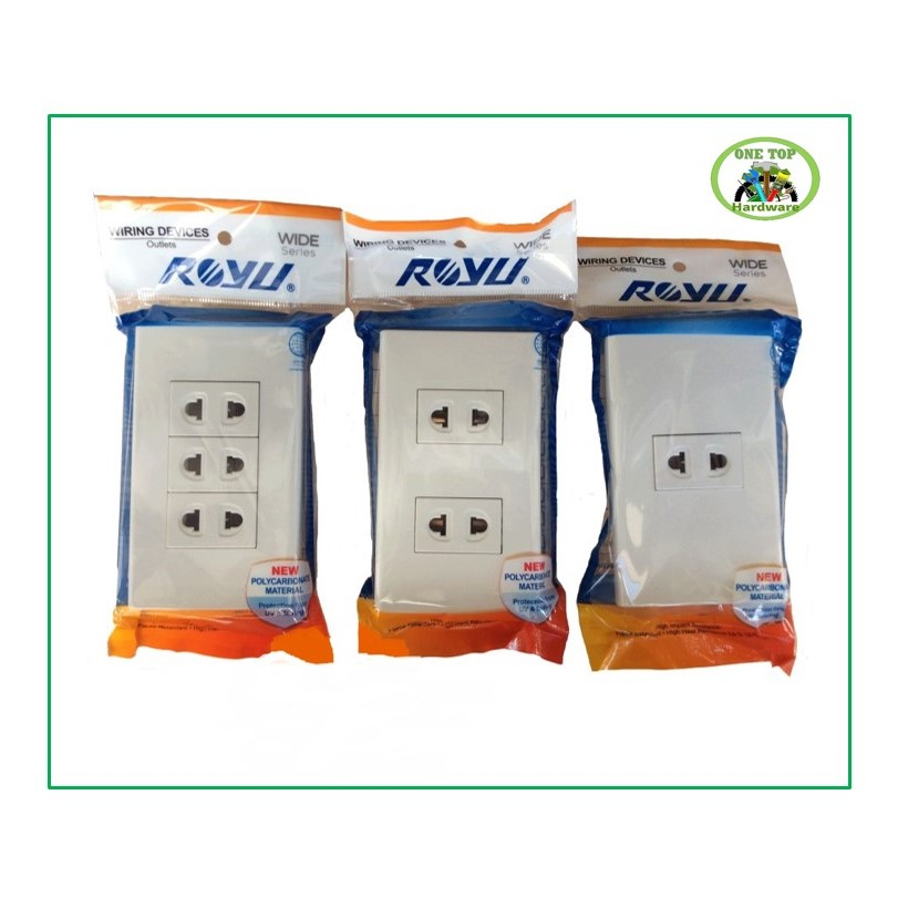 ROYU Universal Outlet Wide series | Shopee Philippines