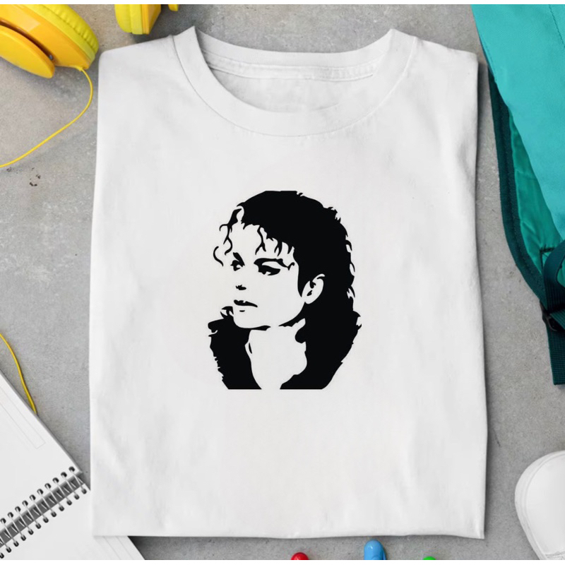 MJ Michael Jackson T-Shirt Cotton High Quality | Shopee Philippines