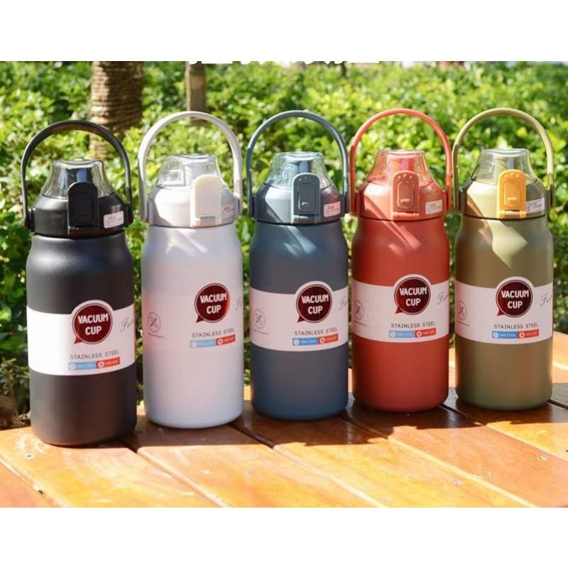 2023 INSULATED VACUUM TUMBLER STAINLESS STEEL THERMOS WATER BOTTLE ...