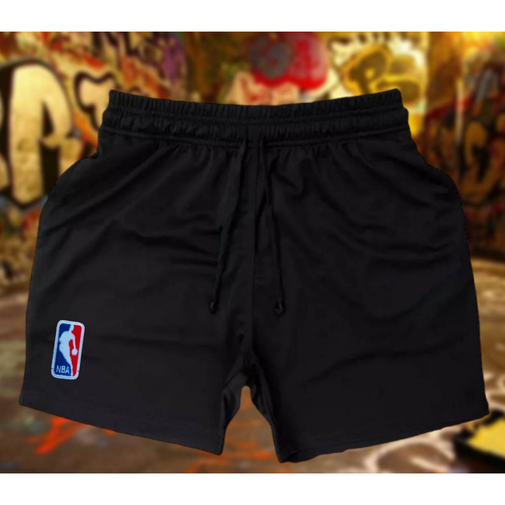 NBA Patch Dri-fit Short UNISEX for Men Women Workout Gym microfiber ...