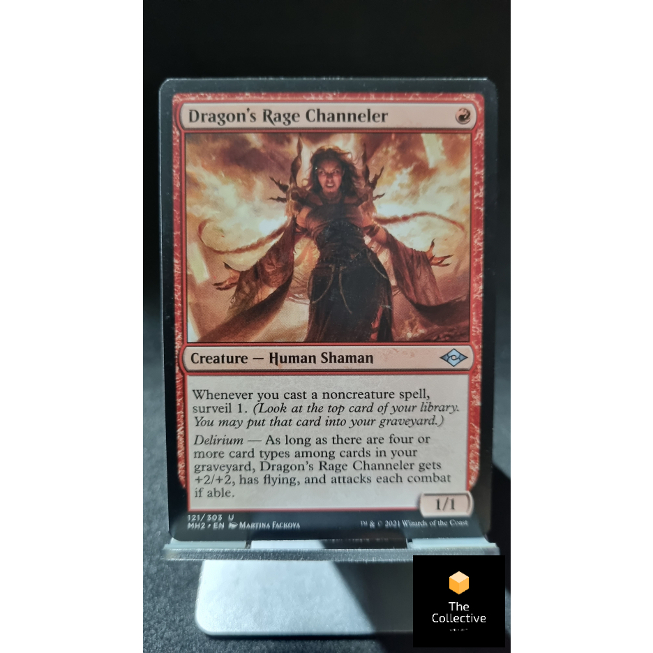 Magic the Gathering - MTG Card Game - Dragon's Rage Channeler - [ID: RB1] | Shopee Philippines