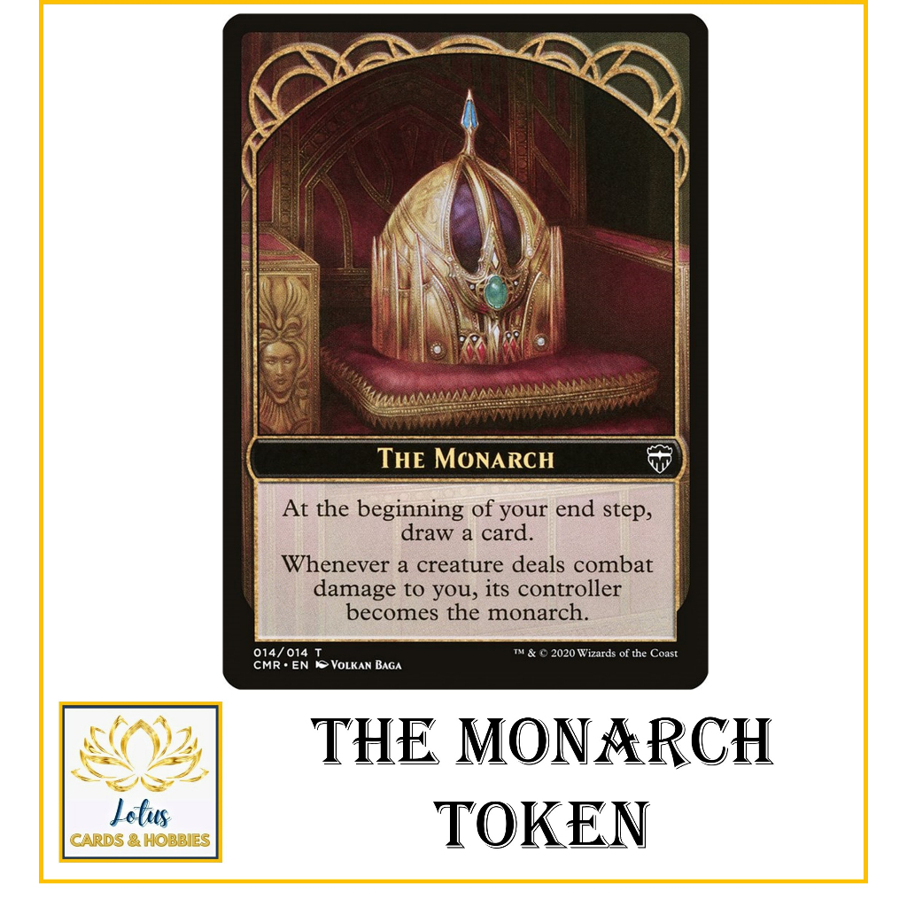 Magic the Gathering | The Monarch Token | Shopee Philippines