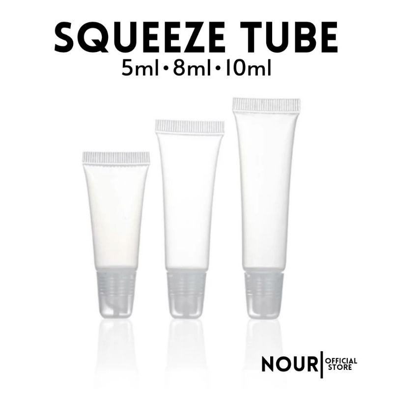 1pc Squeeze Tube 5ml 8ml 10ml ° Lipgloss Tube Cosmetic Packaging ...