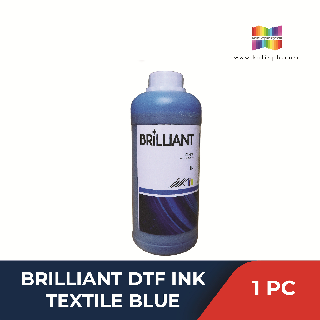KGS Brilliant DTF Textile Ink 1 Liter 4 Colors CMYK and White For DTF ...