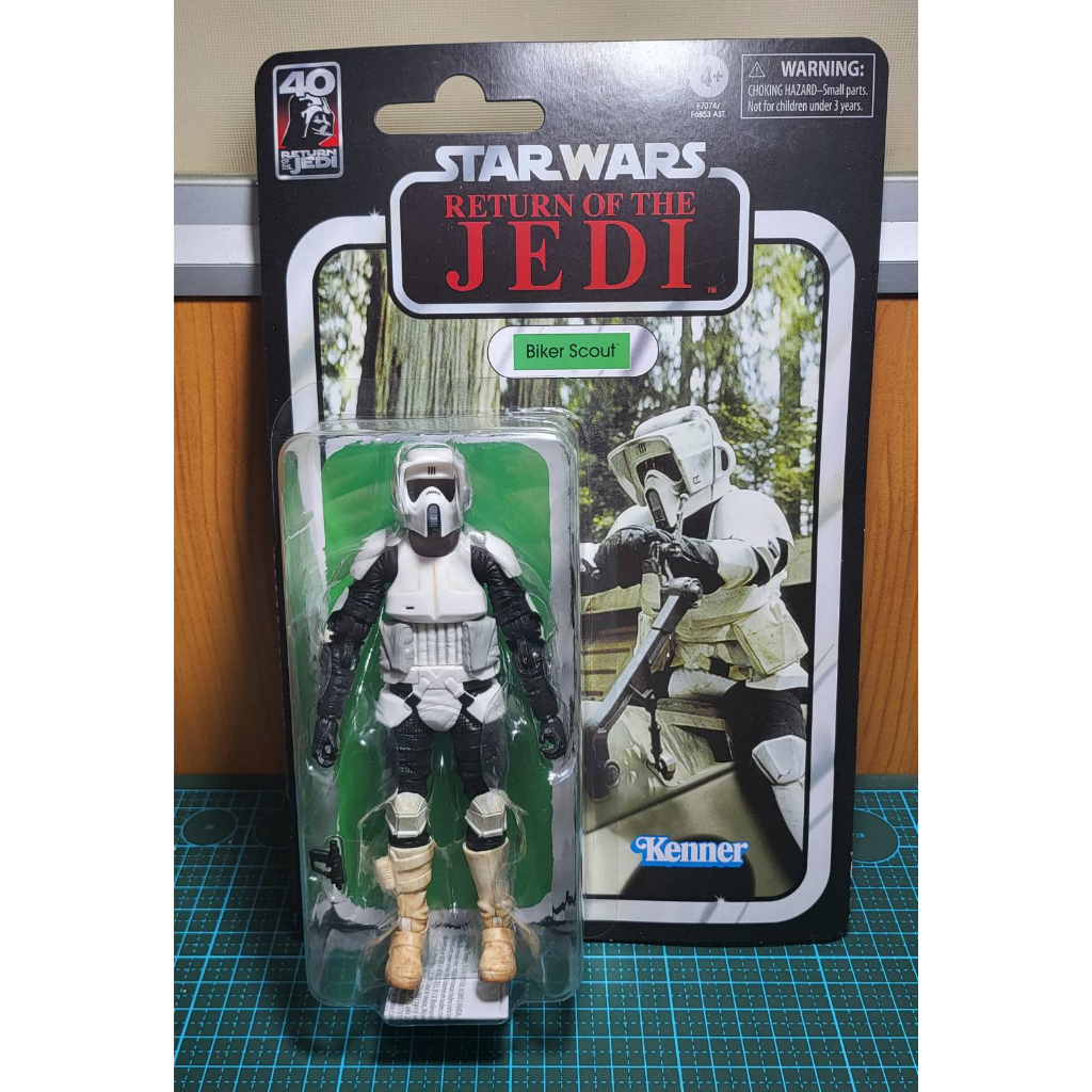 Star Wars TBS Retro 6" Biker Scout SW The Black Series Return of the ...