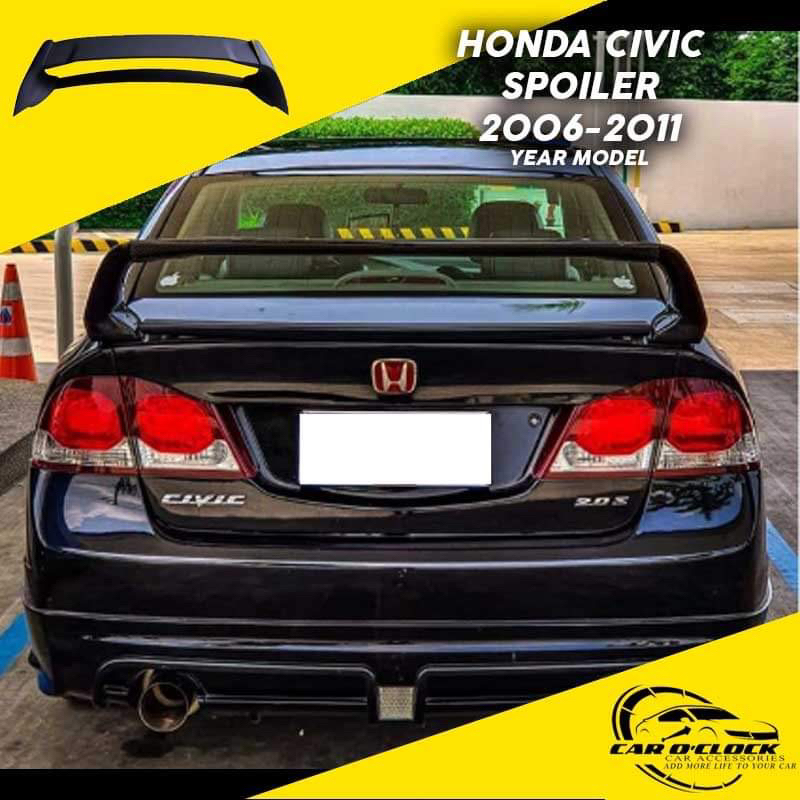 HONDA CIVIC FD 2006-2012 SPOILER MUGEN TYPE | Shopee Philippines