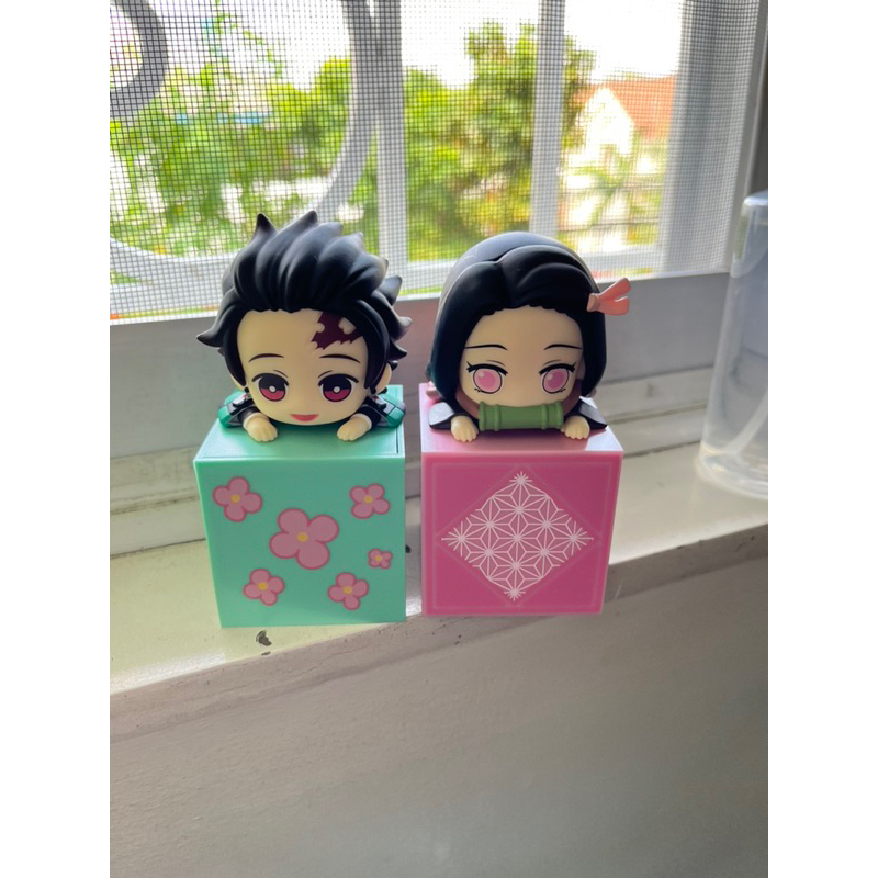 kimetsu no yaiba demon slayer bundle figurine | Shopee Philippines