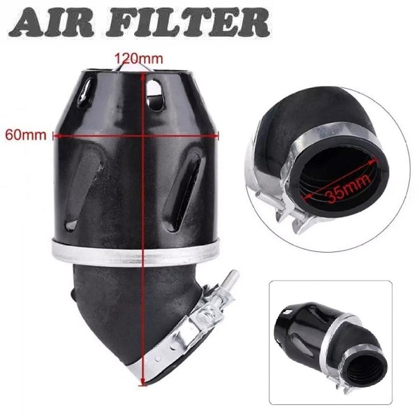kawasaki curve Motorcycle Air Cleaner/Air Filter Mushroom Type Big Size ...