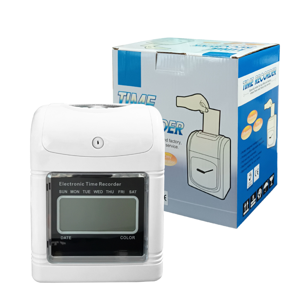 Pull and stop automatic Time Recorder Bundy Clock Digital ST-88D with ...