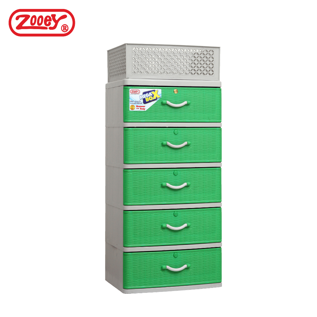 Zooey Mega Box Drawer 5 Layer Stock No. 399-5L | Shopee Philippines