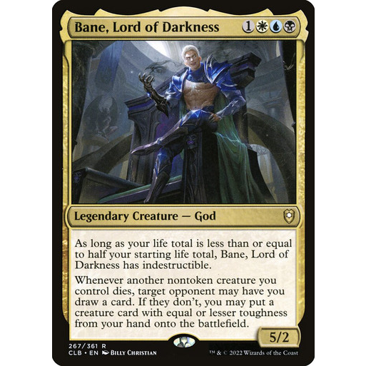 Bane, Lord of Darkness - Commander Legends: Battle for Baldur's Gate ...