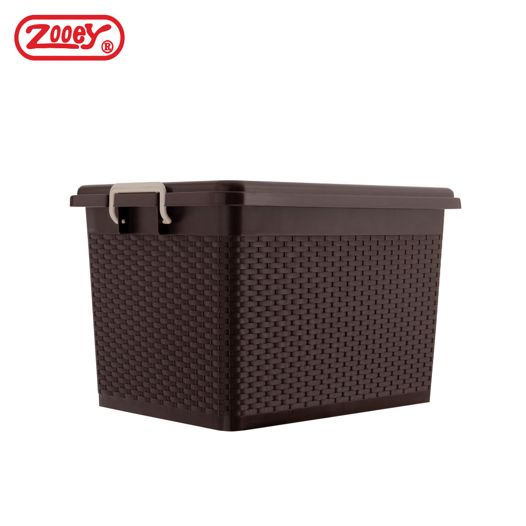 Zooey Rattan Picnic Box Storage Box 49L Stock No. 850-S | Shopee ...