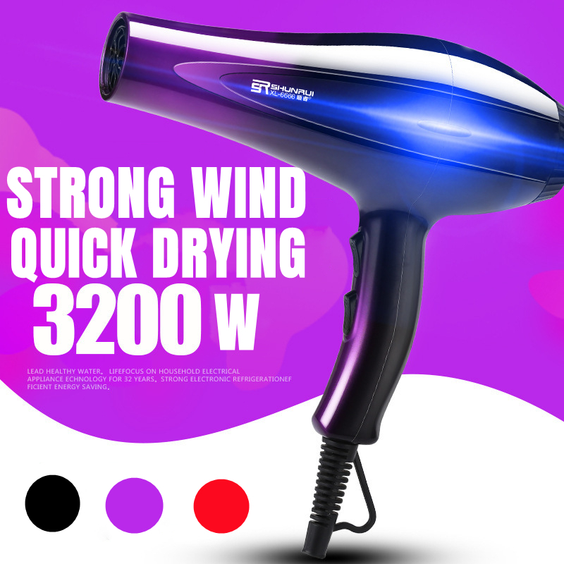Professional Salon Blower Hair Dryer Hair Blower Quick Dry High Power ...