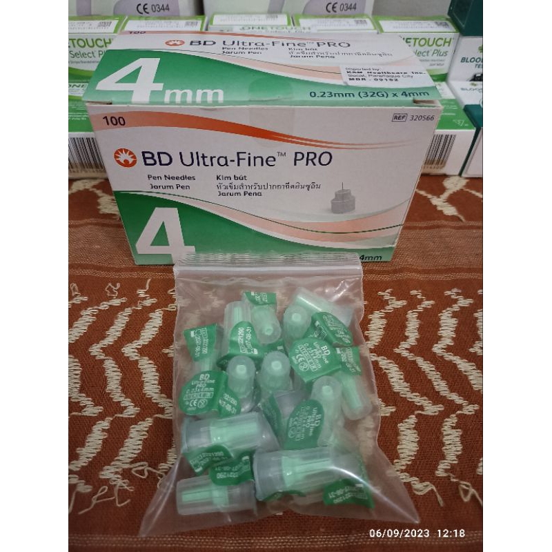 BD Ultra-Fine Pro Pen Needles 4mm (20pcs) | Shopee Philippines