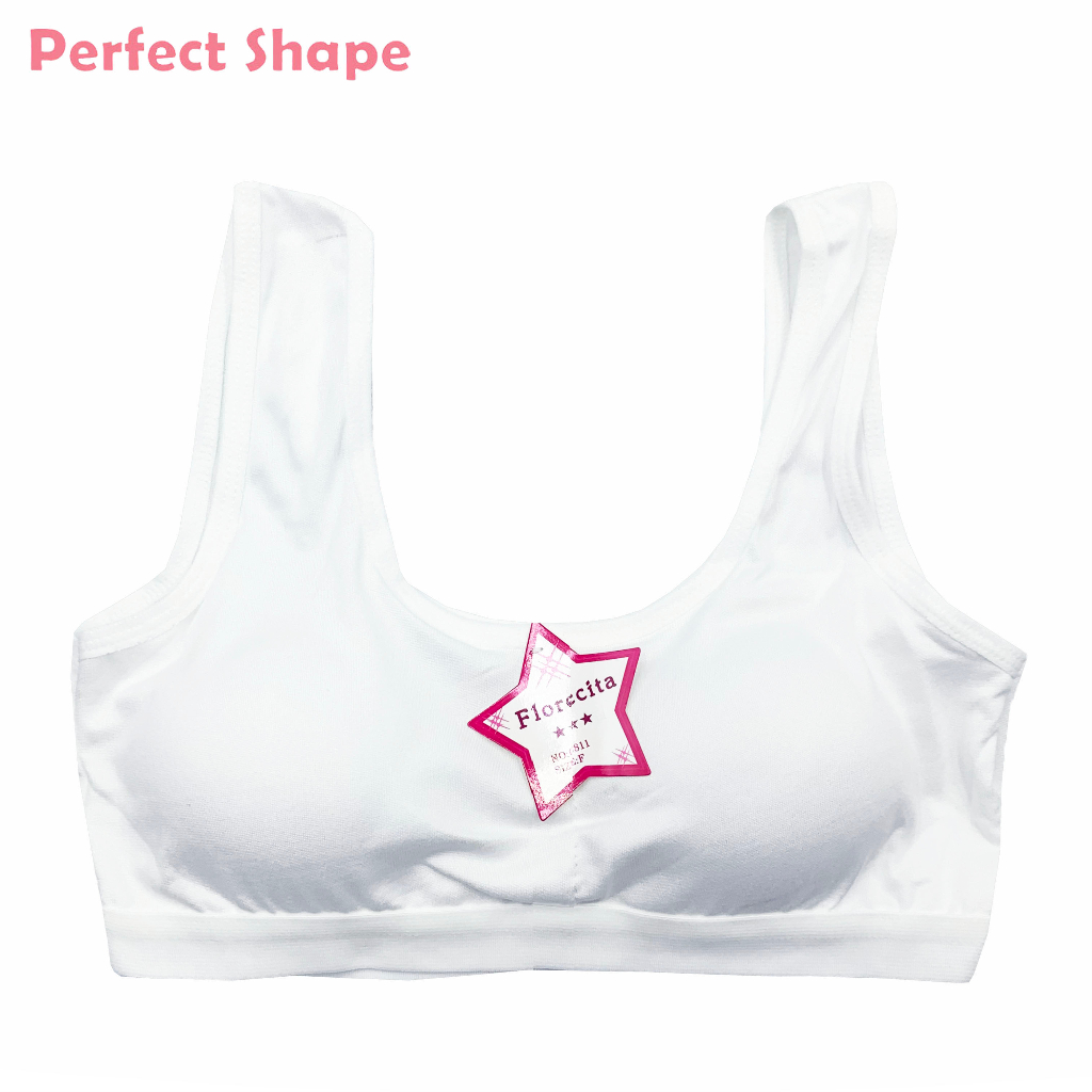 Perfect Shape Kids Training Baby Bra for School Plain Sando Bralette ...