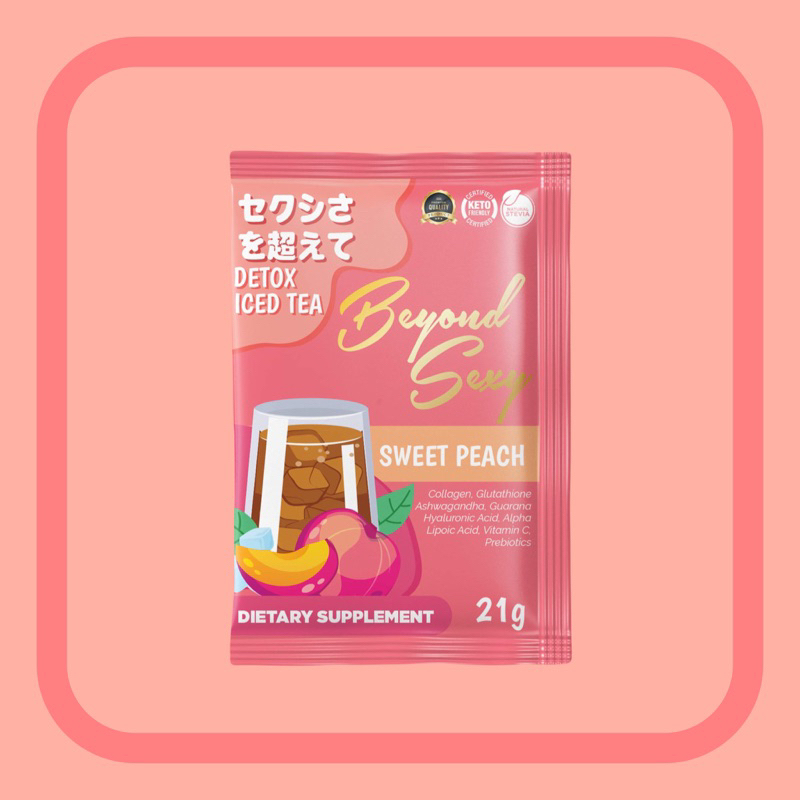 Sweet Peach Iced Tea (1 sachet - no box) | Shopee Philippines