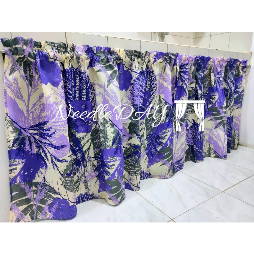 (Album 1) Curtain for Kitchen Sink/lababo 60 inches width x30 inches ...