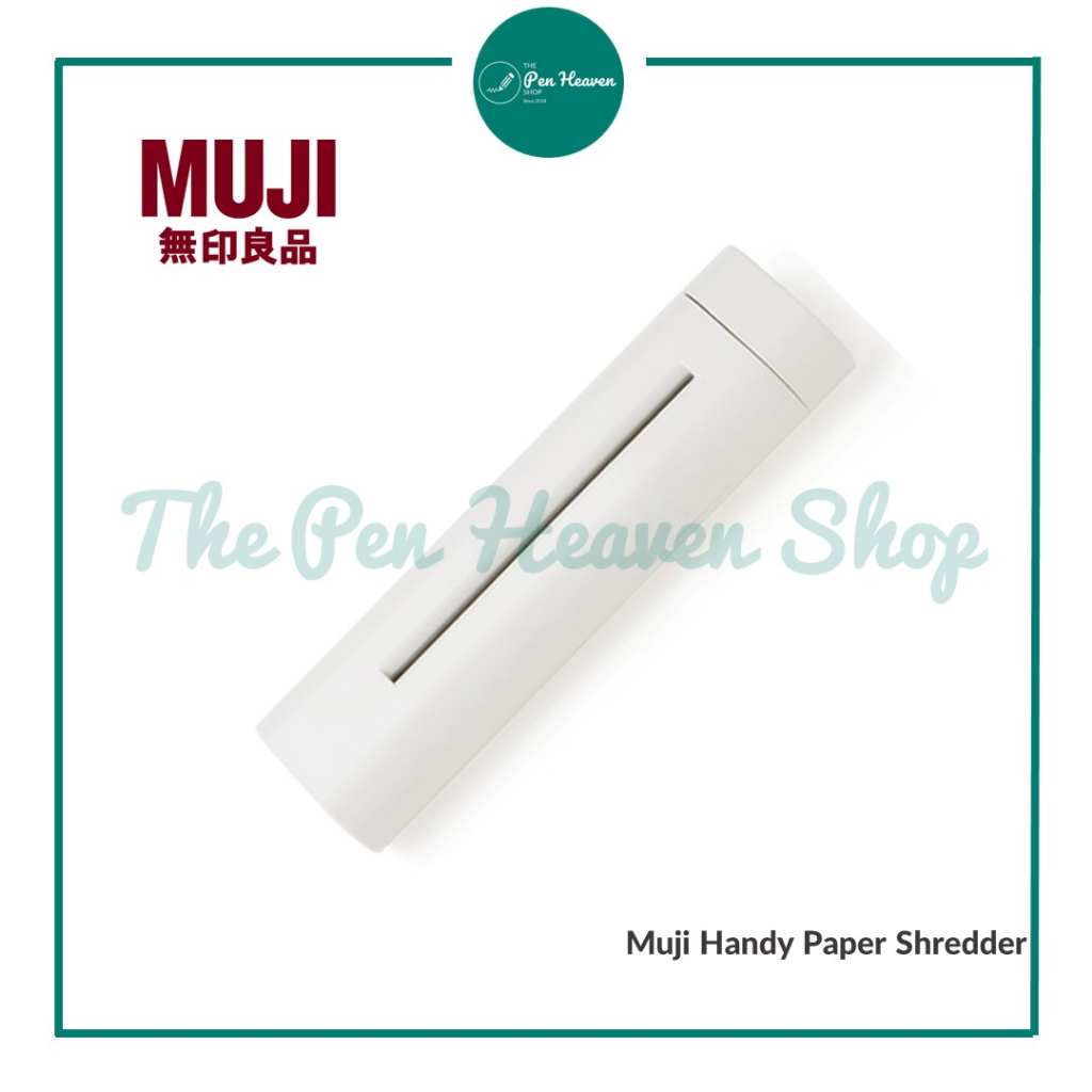 Muji Handy Shredder Paper Cutter (Authentic) | Shopee Philippines