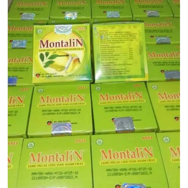 ORIGINAL MONTALIN HERBAL CAPSULE SUPPLEMENT EFFECTIVE FOR JOINT PAIN ...