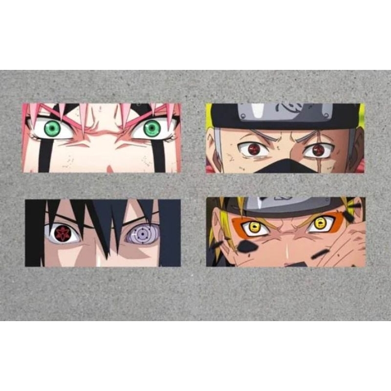 Naruto EYE waterproof vinyl sticker | SOLD PER PIECE | Shopee Philippines