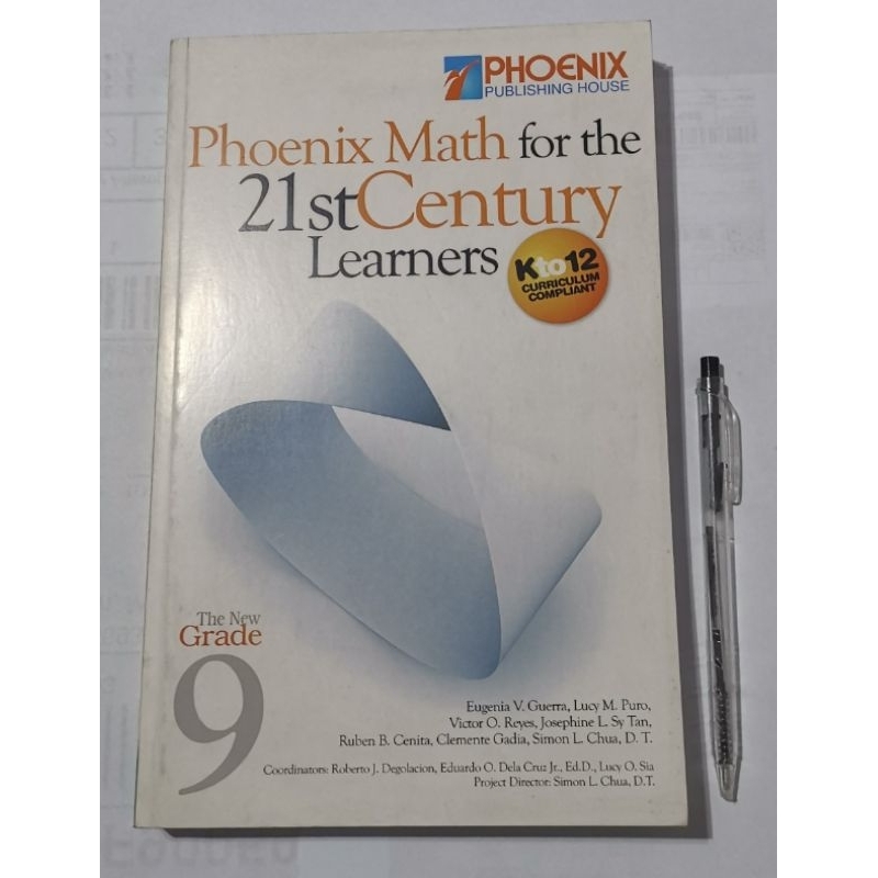 THE NEW GRADE 9 Phoenix Math for the 21st Century Learners | Shopee Philippines