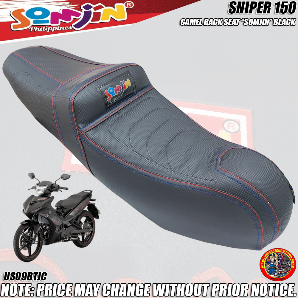 SNIPER 150 CAMEL BACK SEAT "SOMJIN" BLACK (US09BTJC) | Shopee Philippines