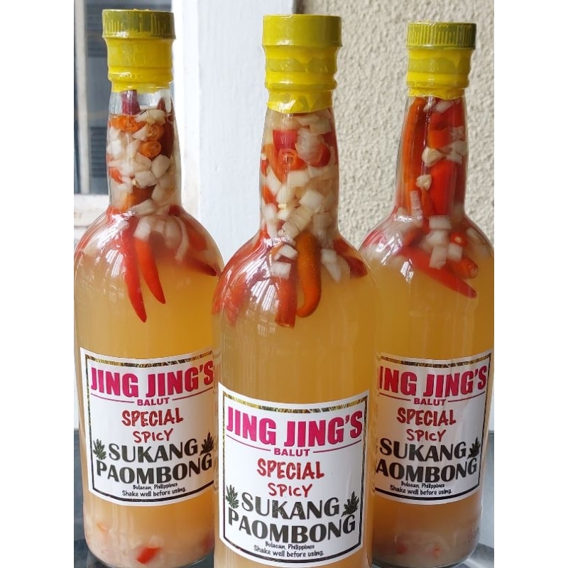 Jing-Jing's Special Spicy Sukang Paombong | Shopee Philippines
