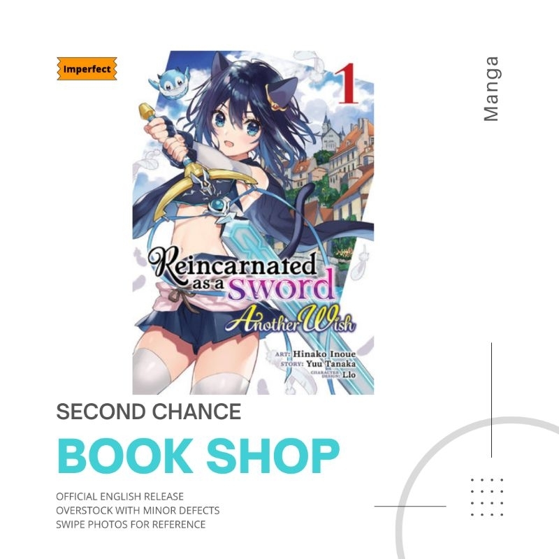 [ENG MANGA] Reincarnated as a Sword Another Wish by Yuu Tanaka | Shopee Philippines