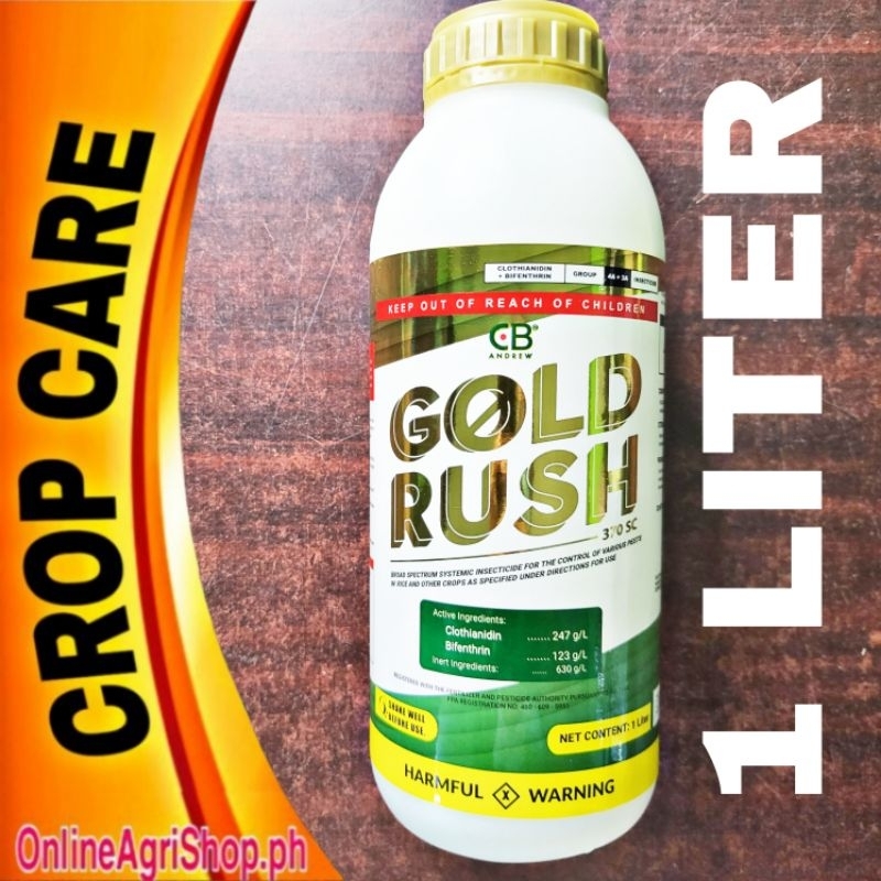 GOLD RUSH 370 SC 1 LITER INSECTICIDE BY C.B. ANDREW | Shopee Philippines