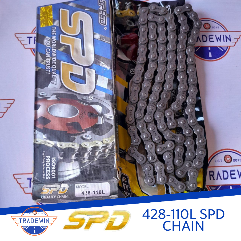 ORIGINAL SPD MOTORCYCLE CHAIN (KADENA) 428HEAVY DUTY 110L/120L/132L ...