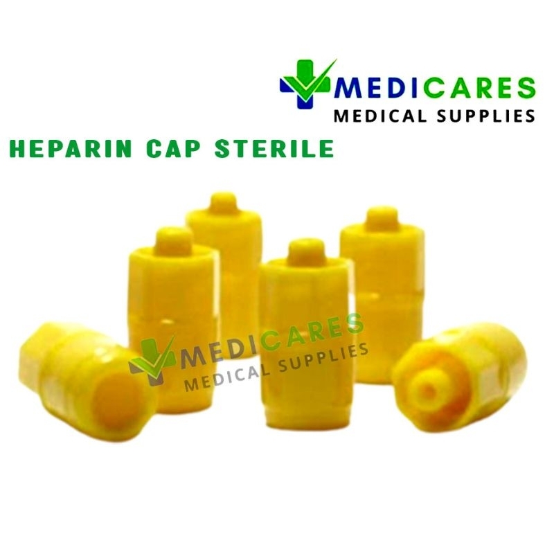 HEPARIN CAP / HEPLOCK STERILE (Sold per Box) | Shopee Philippines
