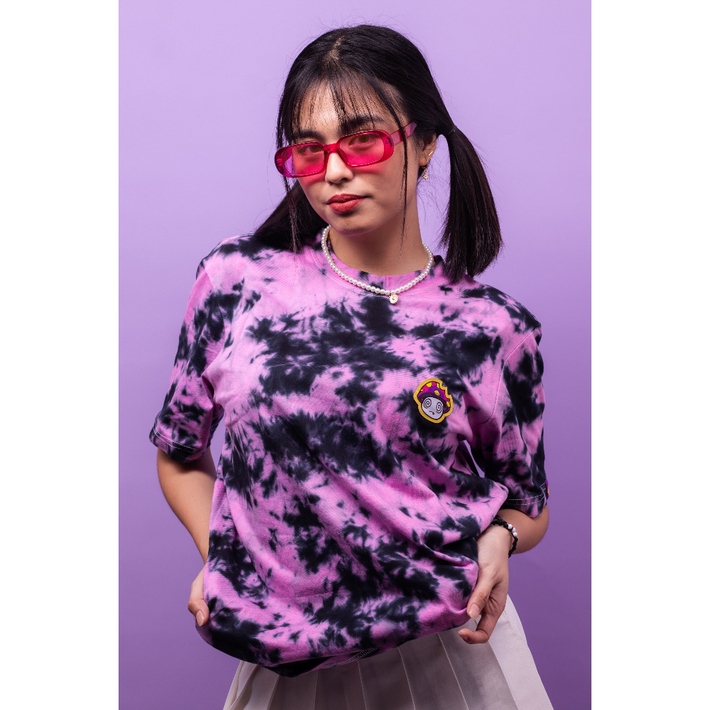 Shroomz Crumpled Pink Tie dye | Shopee Philippines