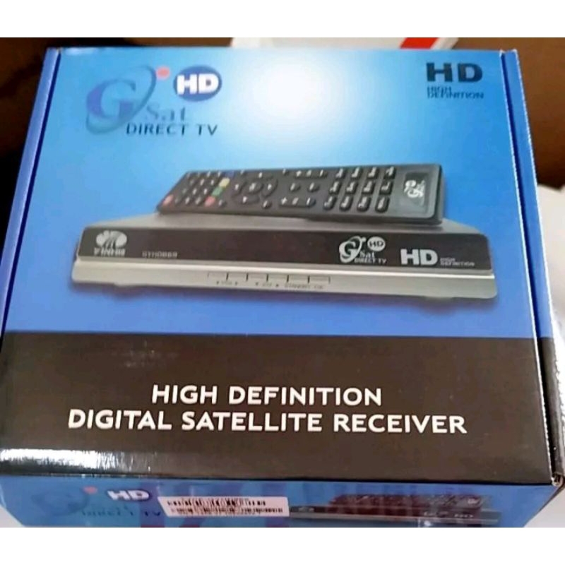 PROMO!! BRAND NEW GSAT HD BOX WITH FREE LOAD 500(1MONTH) | Shopee Philippines