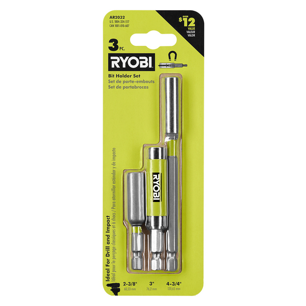 RYOBI Bit Holder Set (3-Piece), Impact Rated | Shopee Philippines