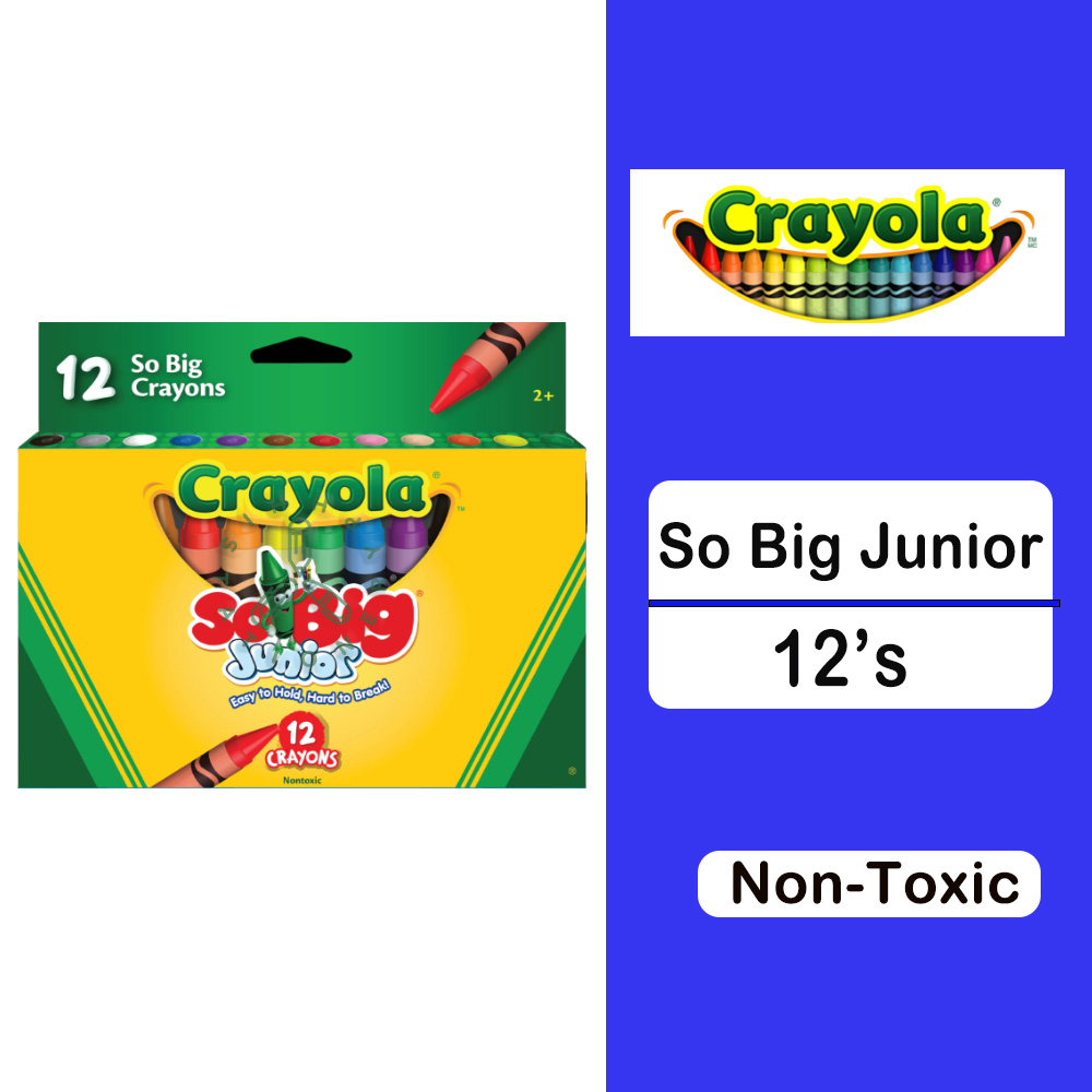 CRAYOLA So Big Junior Minnie Crayons | Shopee Philippines