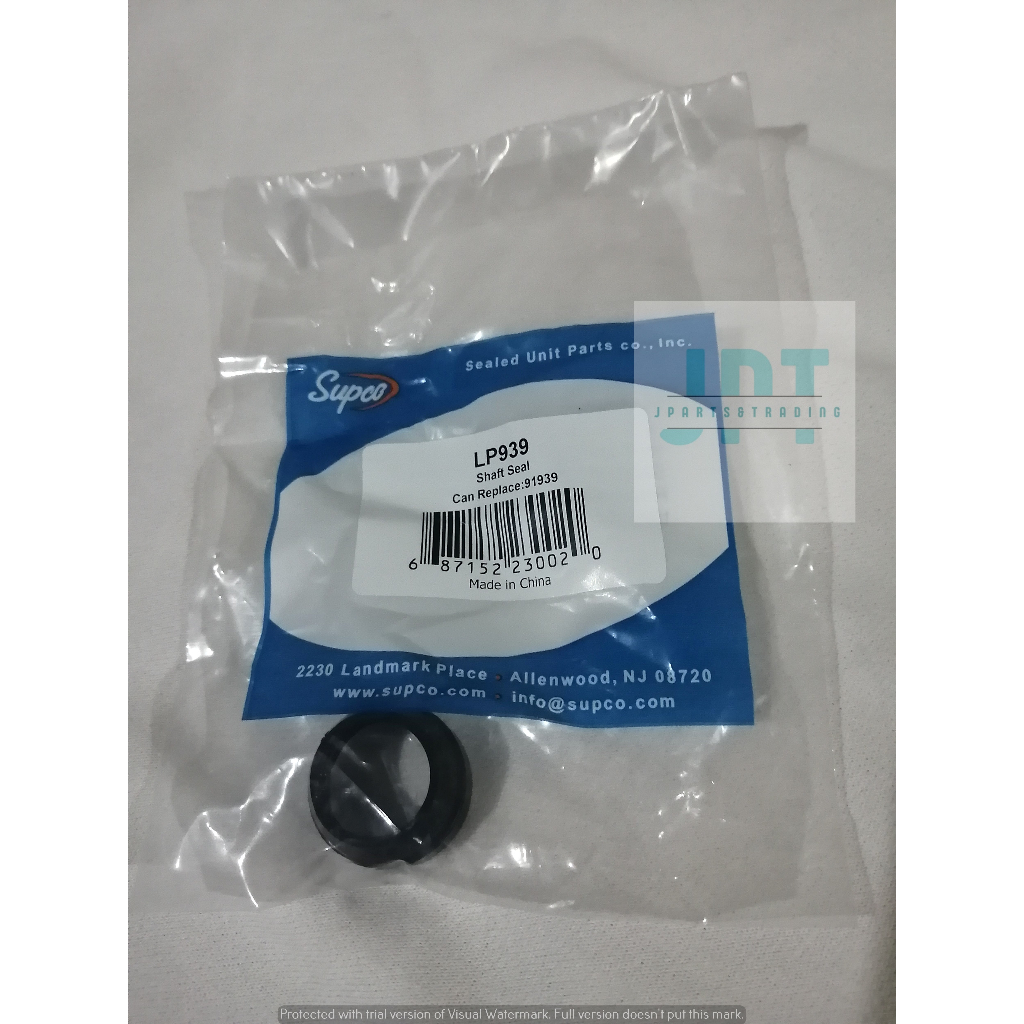 Supco LP939 Whirlpool 91939 Washing Machine Transmission Shaft Seal ...