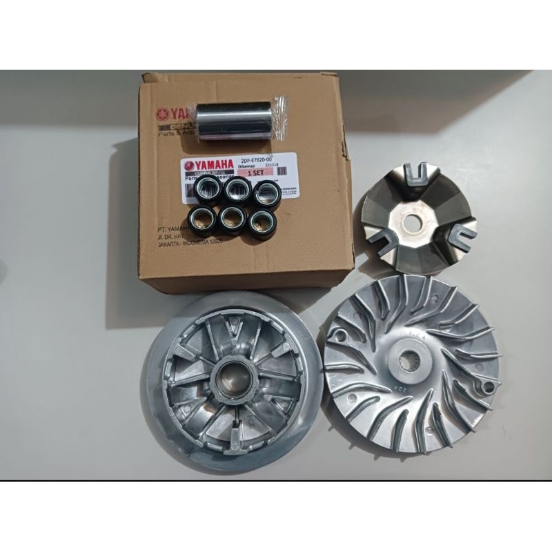 PULLEY SET (2DP)YAMAHA NMAX V1/V2~AEROX V1/V2 | Shopee Philippines