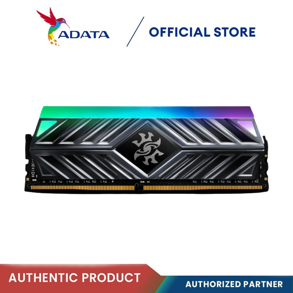 ADATA XPG SPECTRIX D41 RGB DDR4 3200 MHz 8GB Desktop RAM - BLACK ...