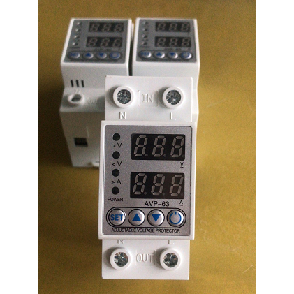 [COD] 40A 63A 230V Adjustable Digital Overvoltage/undervoltage Relay ...