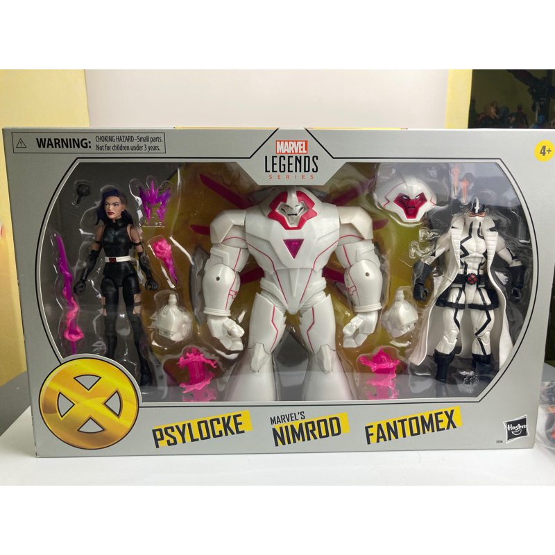 Marvel Legends Amazon Exclusives Nimrod Psylocke Fantomex 3pack Shopee Philippines