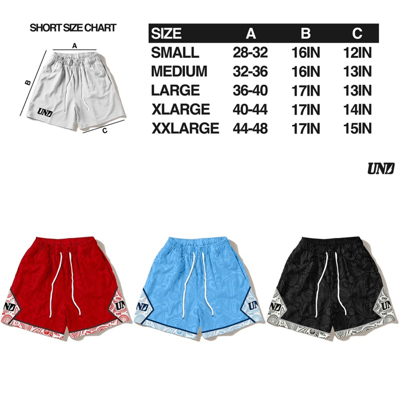 (On-hand) UNDRAFTED “ Diamond Mesh Short “ w/Free Stickef | Shopee ...