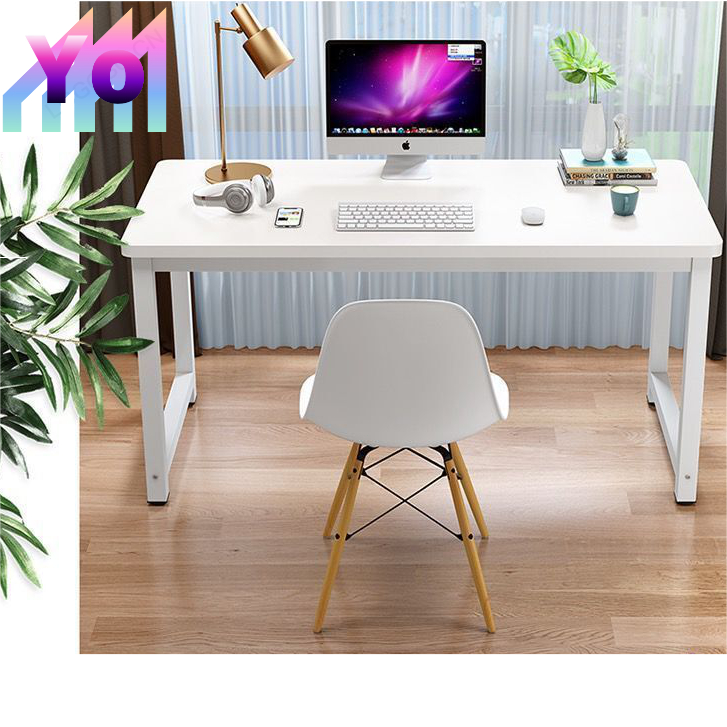 Rectangular wood grain Office Table Study Desk Table Modern Home ...