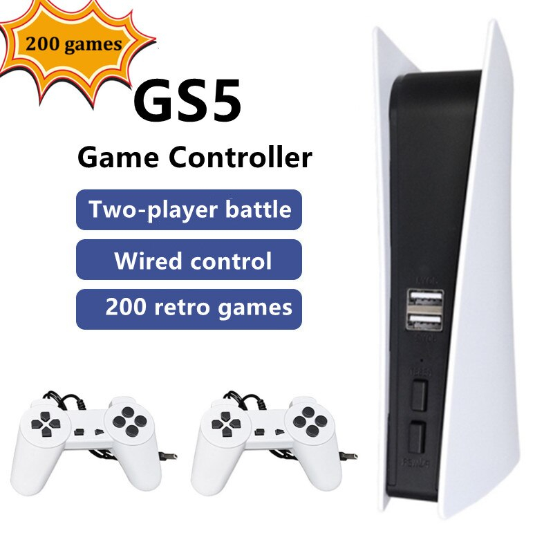 FAMILY COMPUTER GAME STATION PRO 5 (GS5 PRO BUILT IN 200GAMES) | Shopee ...
