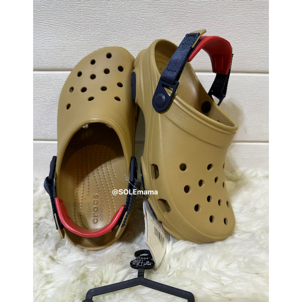 ORIGINAL Crocs All Terrain Clog TAN/Multi | Shopee Philippines