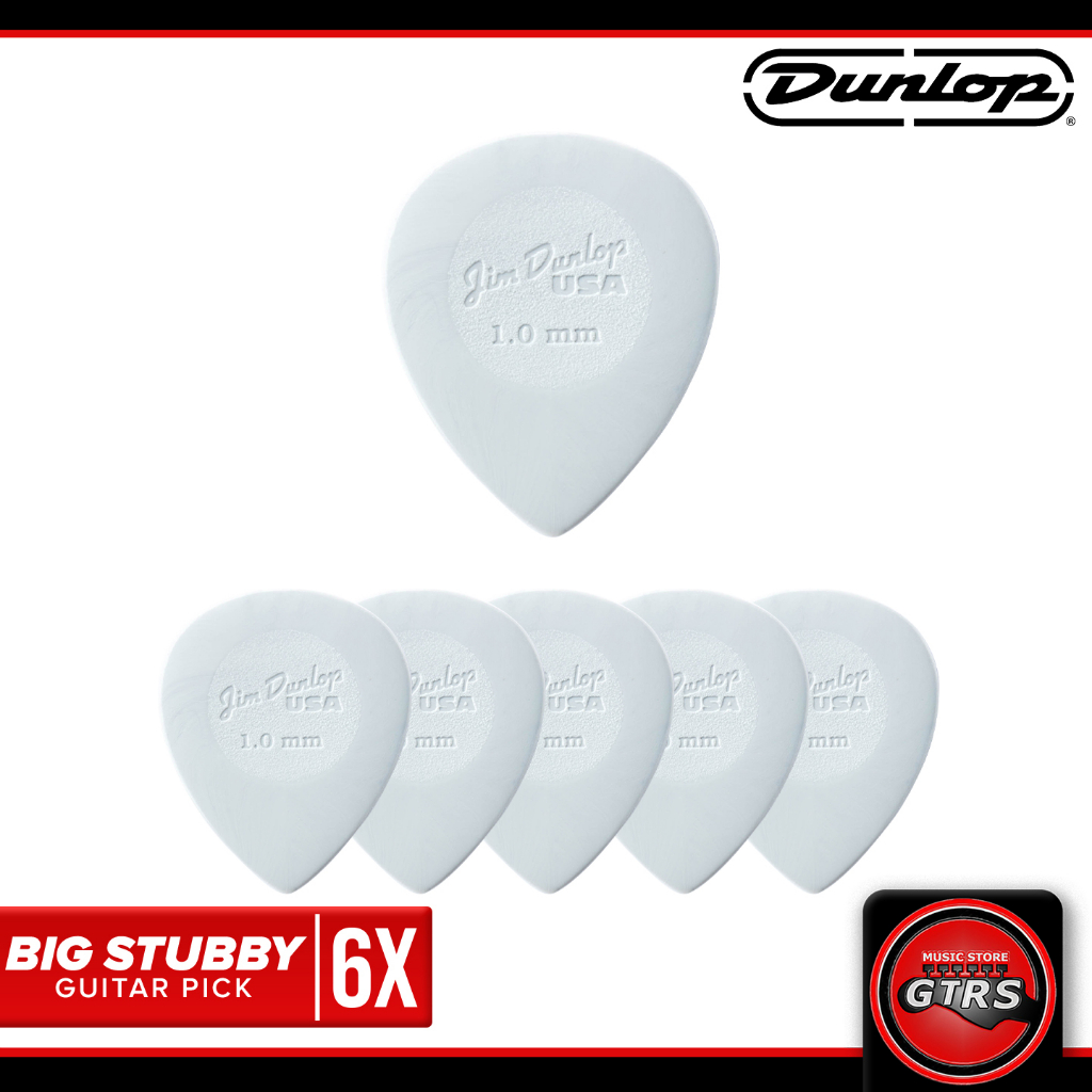 Dunlop Big Stubby Guitar Pick pack of 6 | Shopee Philippines