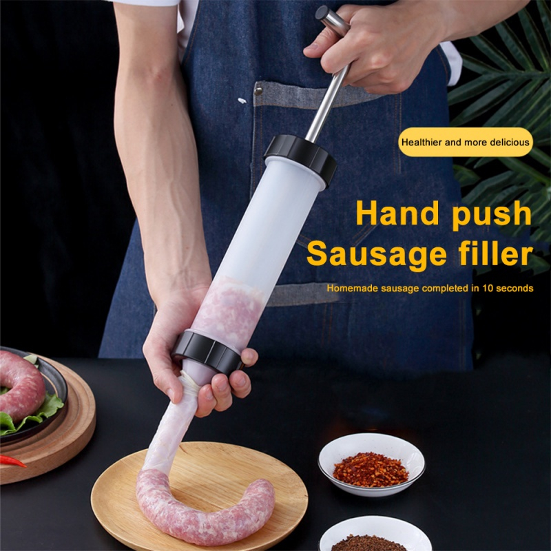 Manual Sausage Longganisa Stuffer Machine Hand Operated Sausage Maker ...