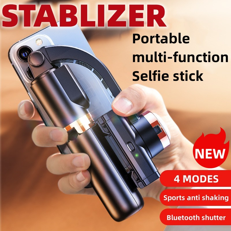 New portable Phone-Stabilizer Anti-Shake Handheld Gimbal Shooting ...
