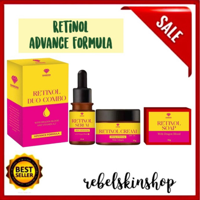 RETINOL ADVANCE FORMULA BY DIAMOND SKIN | Shopee Philippines